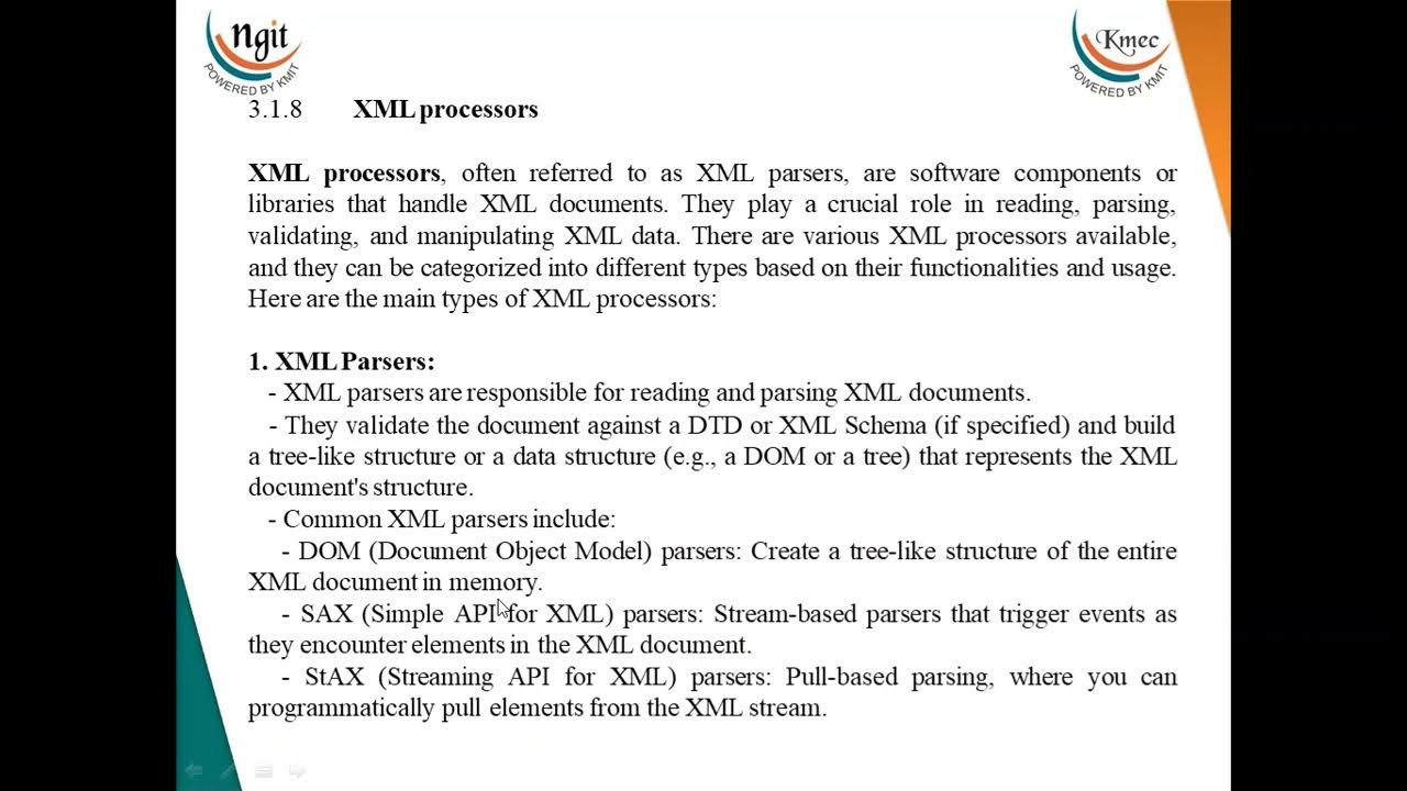 3.4 XPATH,XSLT,XML Processors - YouTube