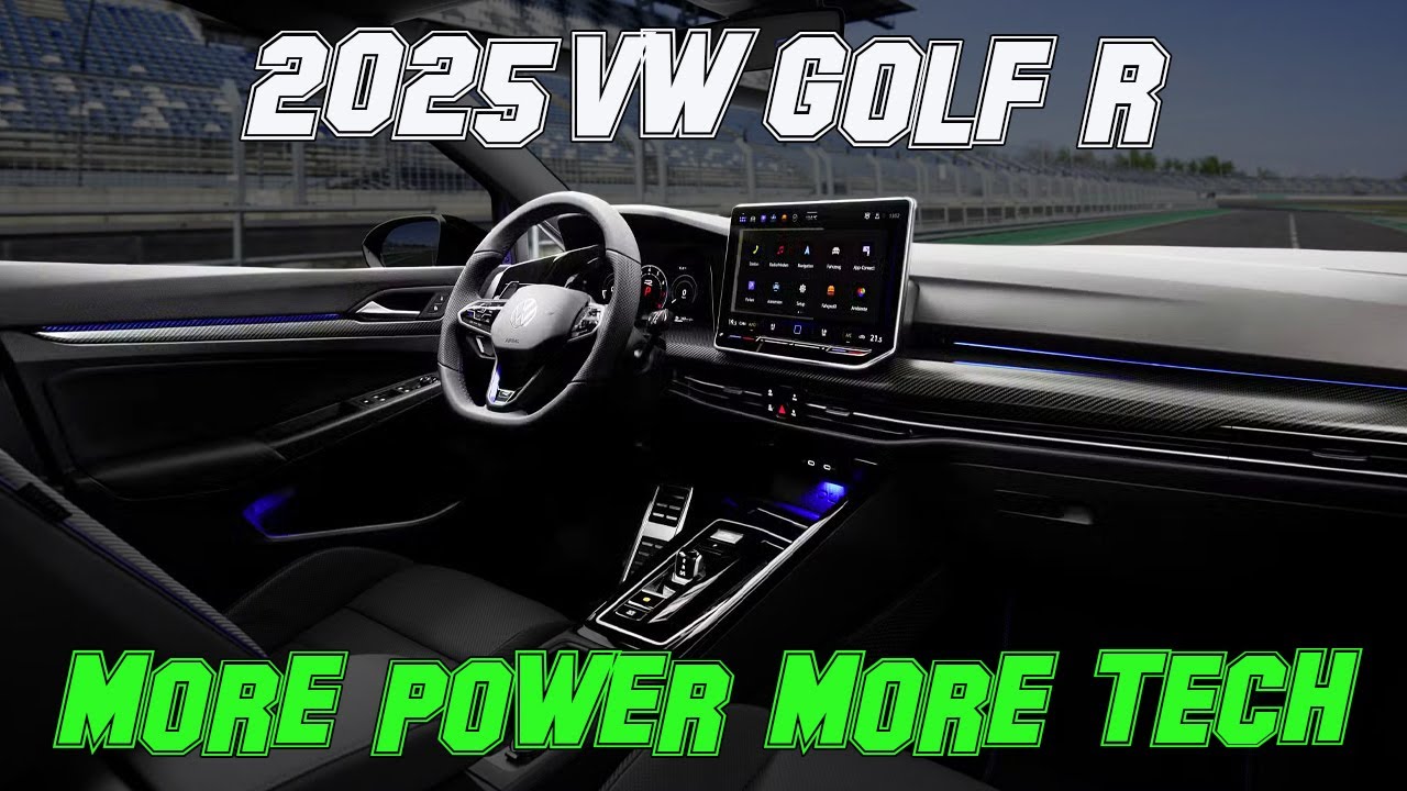 2025 VW Golf R Facelift Interior Review - YouTube