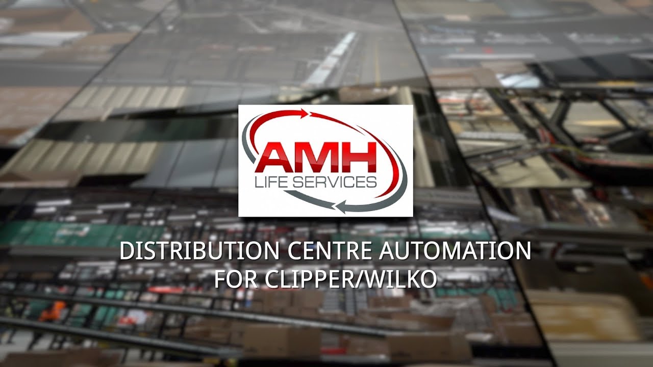 Clipper/Wilko Distribution Centre Automation by AMH - YouTube