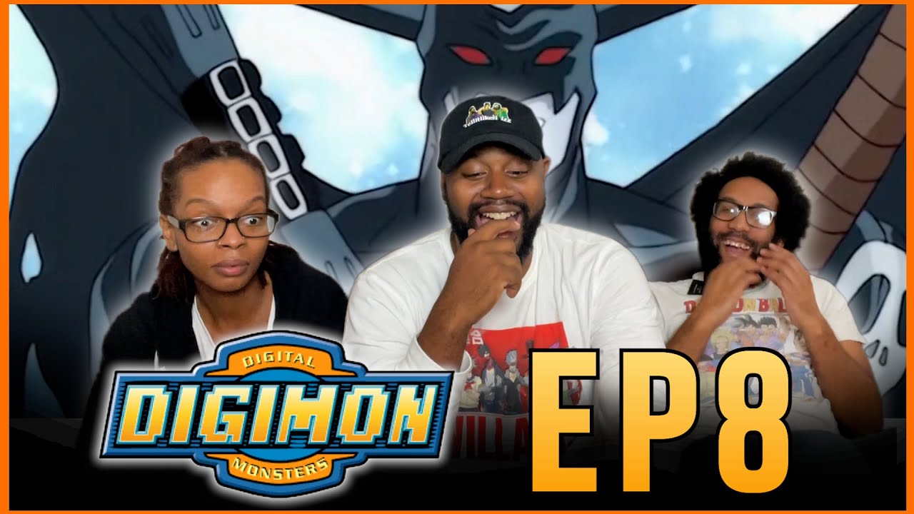 Digimon Adventure Ep 8 Reaction | Evil shows his face - YouTube