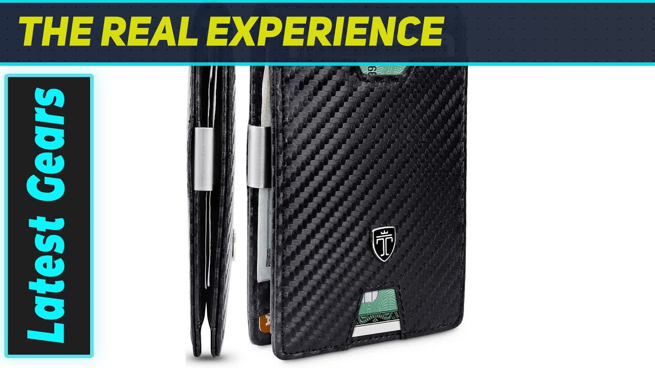Best Slim Wallet? TRAVANDO Austin Carbon Fiber Wallet - YouTube