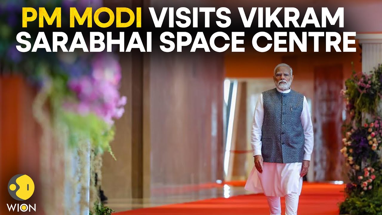 PM Modi LIVE: PM Modi visits Vikram Sarabhai Space Centre (VSSC) in ...