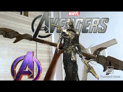 Corvus glaive weapon (glaive) . DIY cardboard glaive super easy - YouTube