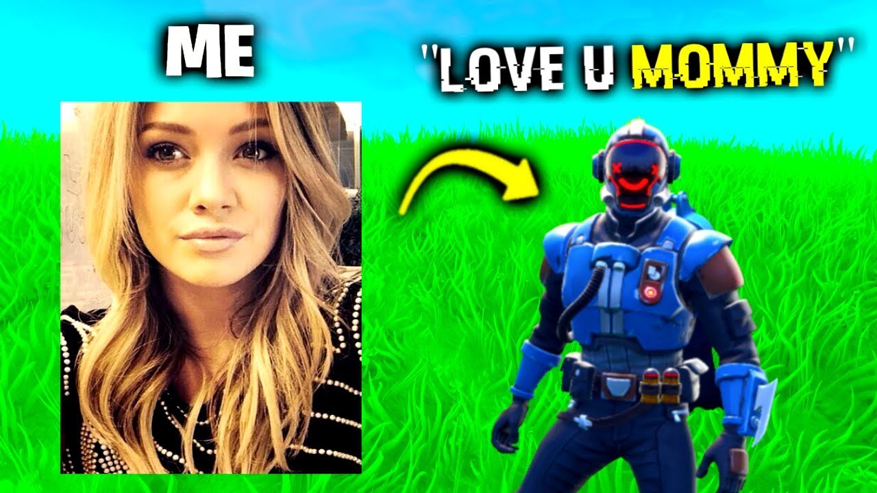 I Pretended To Be His MOM In Fortnite - YouTube