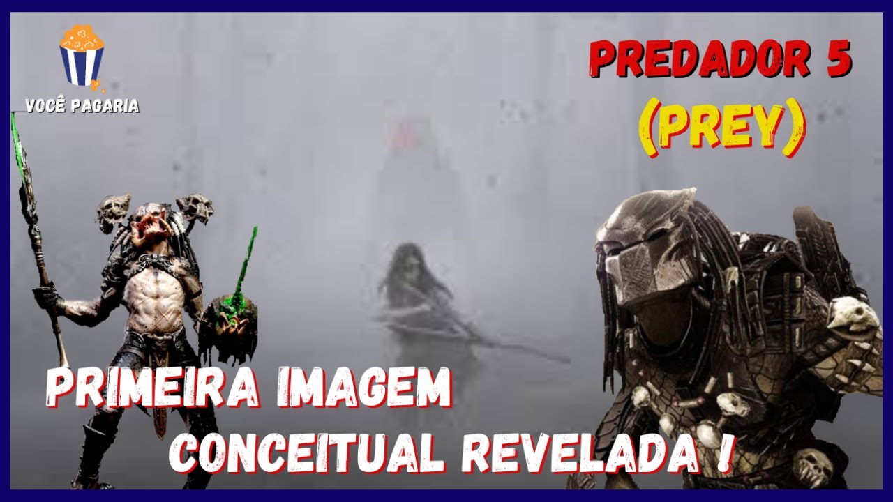 PREDADOR 5 (PREY) | PRIMEIRA IMAGEM E LOGO REVELADAS | POSSÍVEIS MESES ...