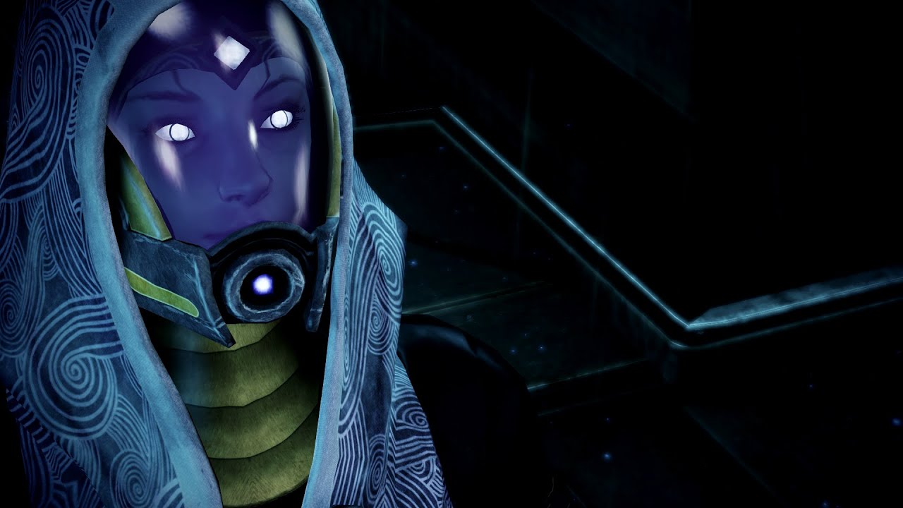 Mass Effect 3 Meeting The Quarian Admirals Tali Li With Mods Youtube 6325