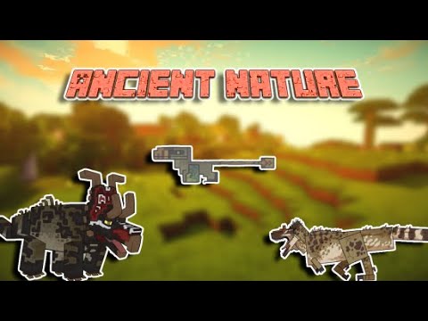 🟡ANCIENT NATURE MOD MINECRAFT 1.20.1🌴 - ¡DINOSAURIOS REALISTAS! - YouTube