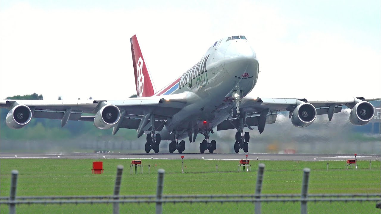B747 clime into low clouds after take off Narita airport RWY34R. - YouTube