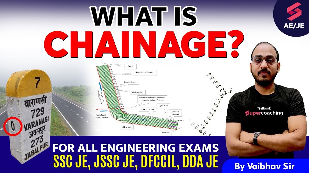 What is Chainage? चैनेज क्या होता है? Chainage explain By Vaibhav Sir ...