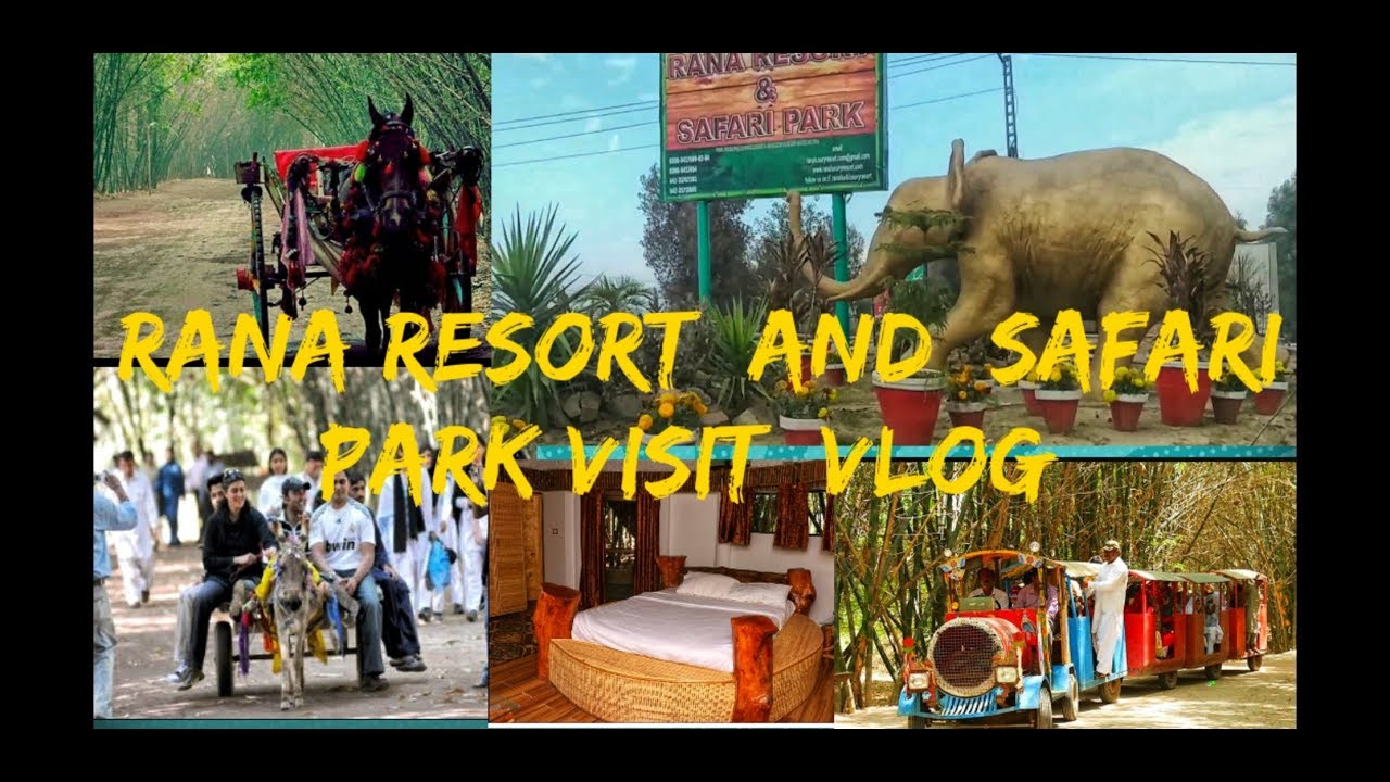 RANA RESORT AND SAFARI PARK VISIT VLOG - YouTube