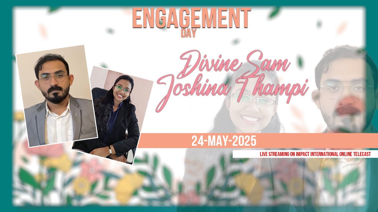 Engagement day - Divine & Joshina || 24 MAY || IMPACT INTERNATIONAL ...