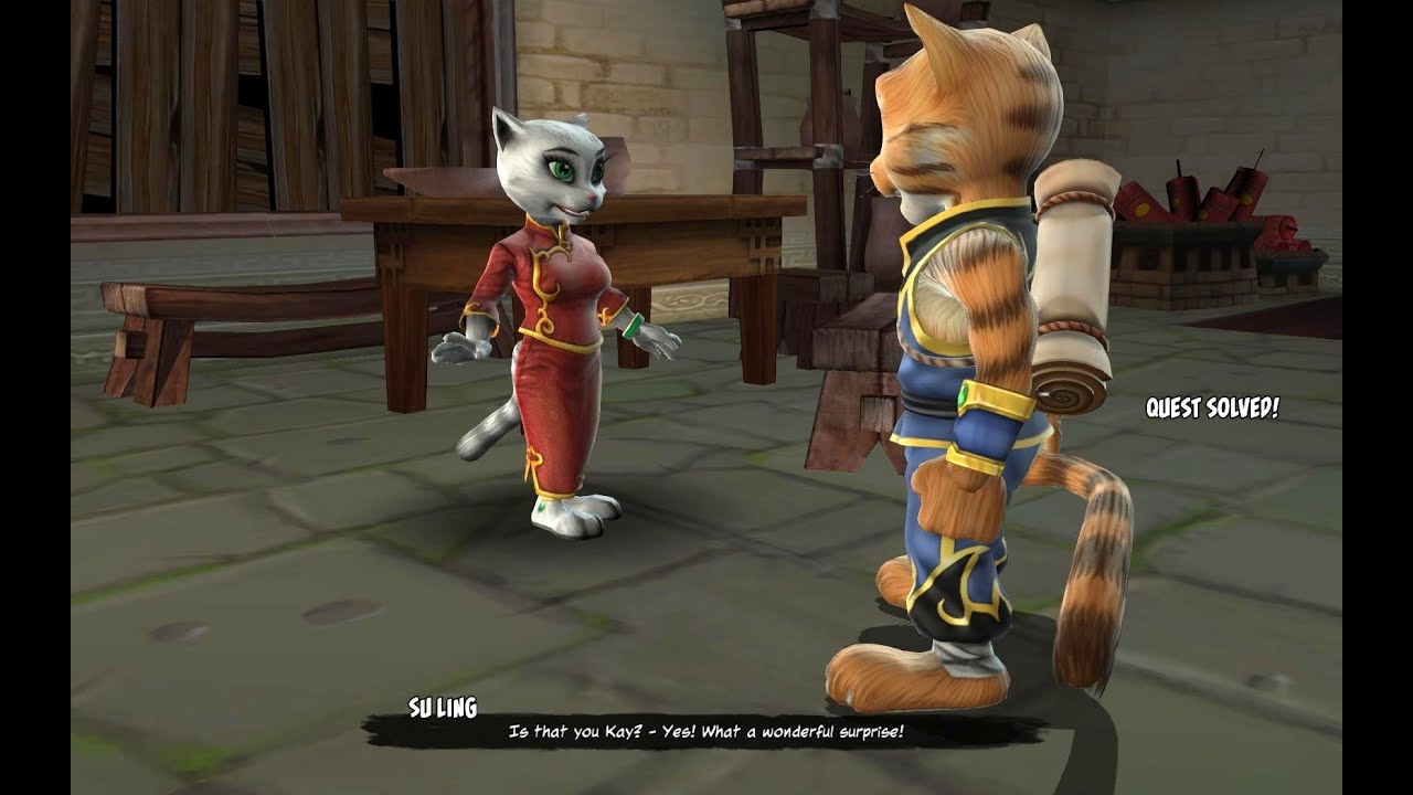 Let's Play Legend of Kay 030 - The Panda Flies at Midnight - YouTube