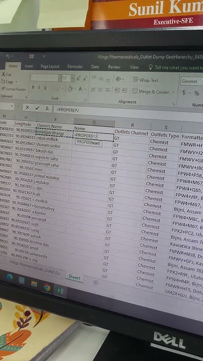 How to do proper name in Excel ? #shorts #Excel #tutorial - YouTube