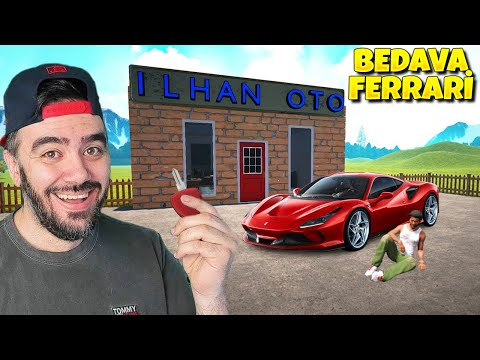 BEDAVA FERRARI VERDIM! YENI TÜRK YAPIMI GALERİCİLİK OYUNU - CAR FOR SALE
