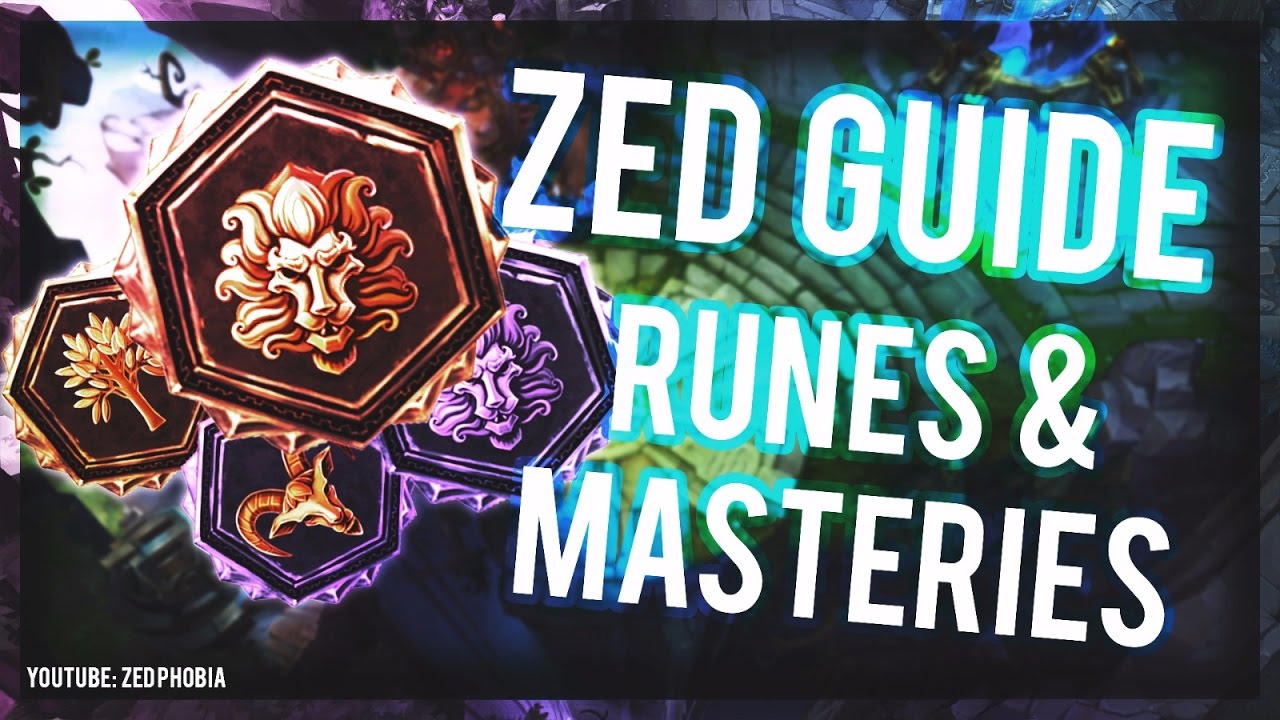 Zed mid runes - namedash