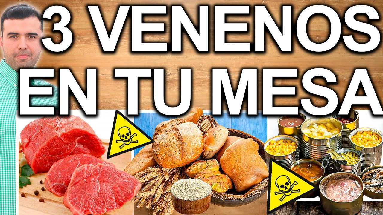 3 VENENOS QUE ESTAS COMIENDO Y NO LO SABES - Comidas Venenosas en Tu ...