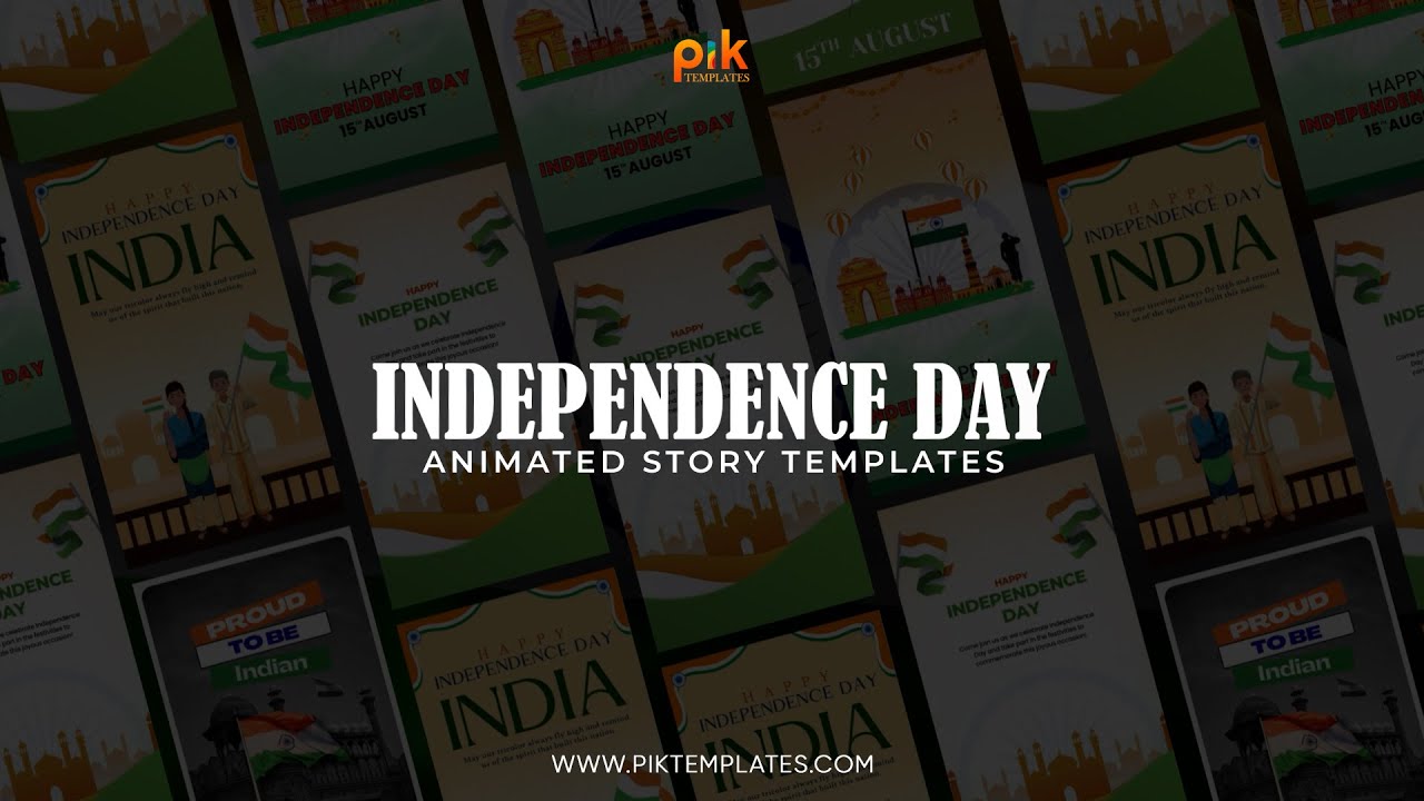 Free INDEPENDENCE DAY Story Templates | 15th August Instagram ...