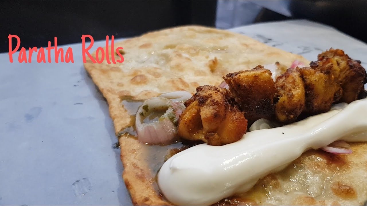 BBQ PARATHA ROLL in Faisalabad|Review by Fun Food and All - YouTube