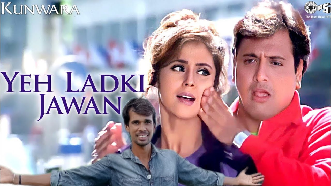 Ye Ladki Jawan Ho Gayi _HD Video_ Govinda Cover_ Dance_ Bollywood _Manisha _Koirala Aman Dev ...