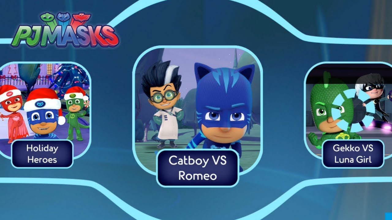 PJ Masks: Hero Academy 🎅CATBOY VS ROMEO New Levels! - YouTube