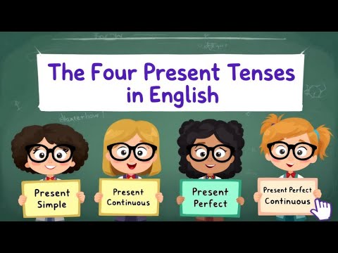 The Four Present Tenses in English | Master English Grammar - YouTube