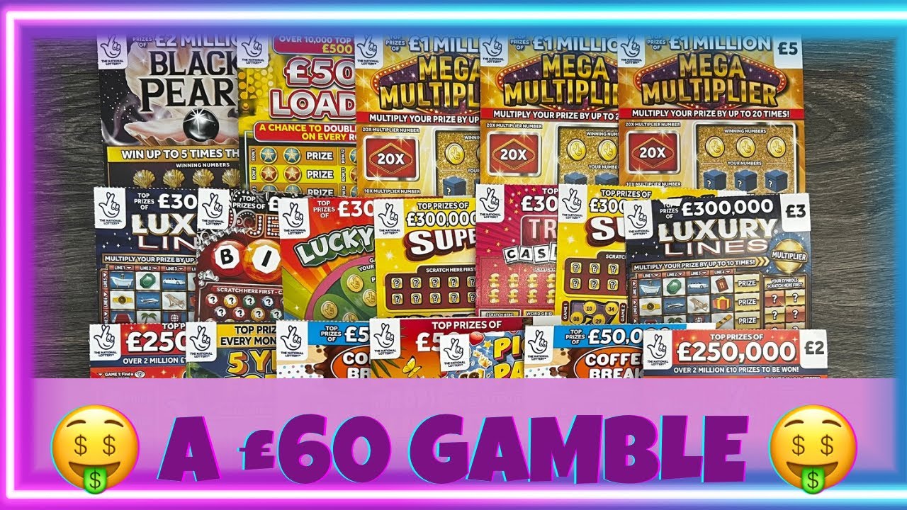 🤑 CAN A £60 GAMBLE ON NATIONAL LOTTERY SCRATCH CARDS PAY OFF? 🤑 - YouTube