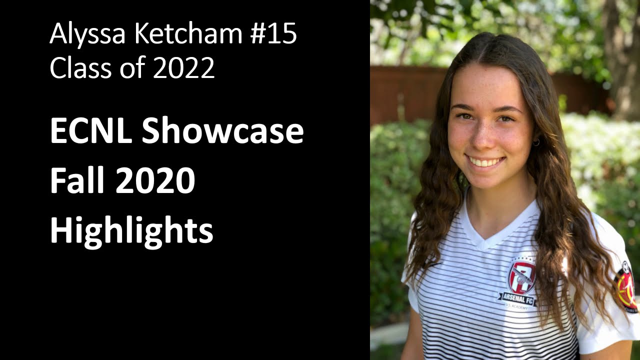 Alyssa Ketcham 2022 - ECNL Fall Showcase 2020 Highlights - YouTube