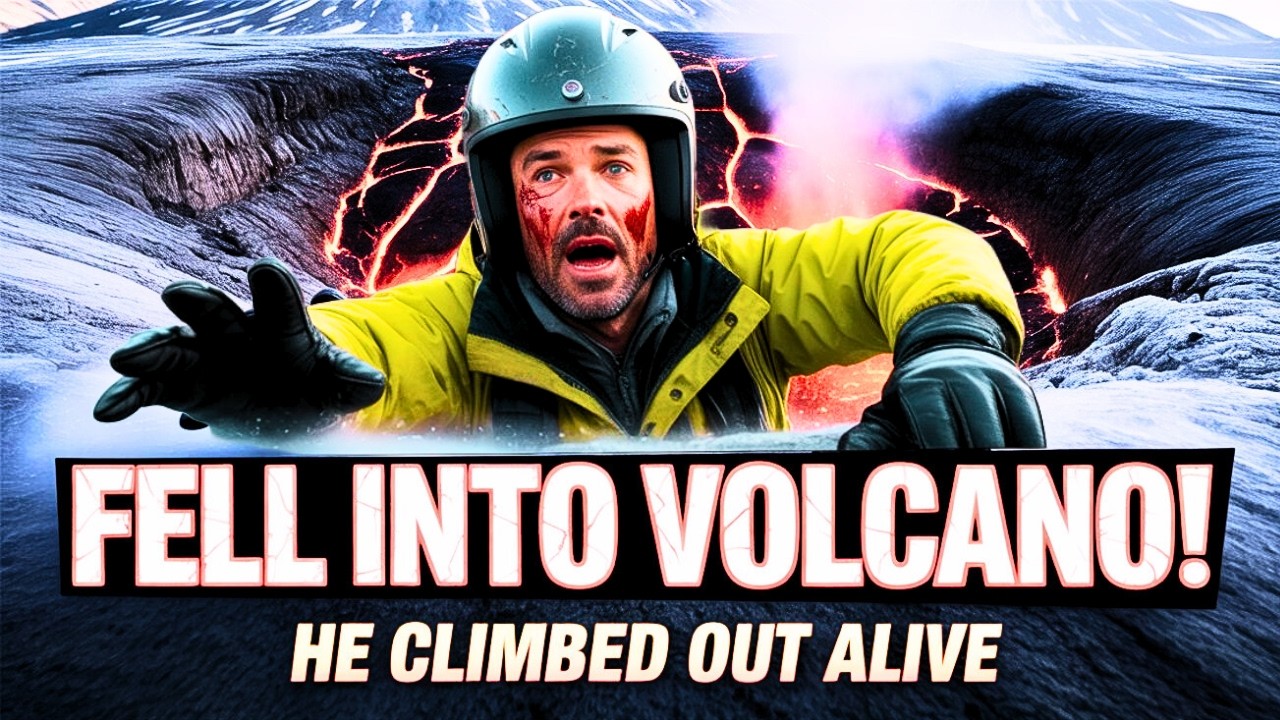 The Man Who Survived a 1,500ft Fall Into a Volcano - YouTube
