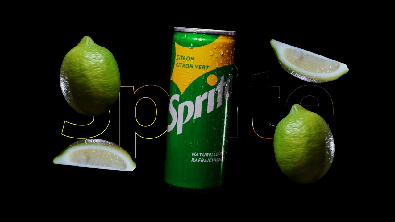 Sprite, Commercial Product Video, Video Editing, Motion Graphics, After ...