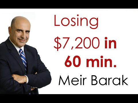 Day Trading - Losing $7,200 in 60 min. - Meir Barak - YouTube