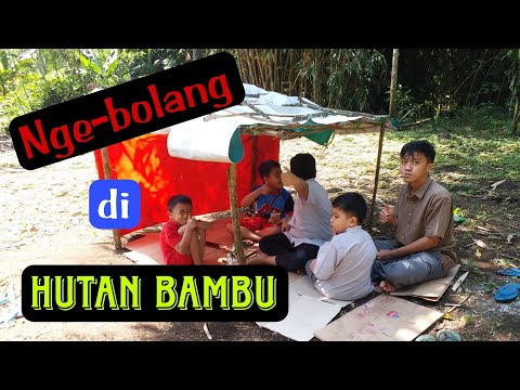 PROYEK GUBUK DESA DI KEBUN/HUTAN BAMBU| BOLANG|BOCAH DESA
