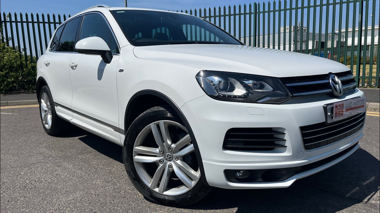 Volkswagen Touareg R-line v6 3.0L TDI bluemotion 2014 - YouTube
