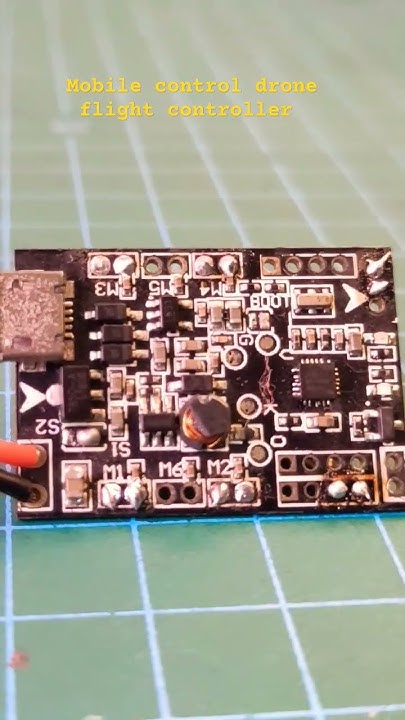 mobile control drone flight controller - ESP8266 drone -dc1804 drone parts #1m_rc - YouTube