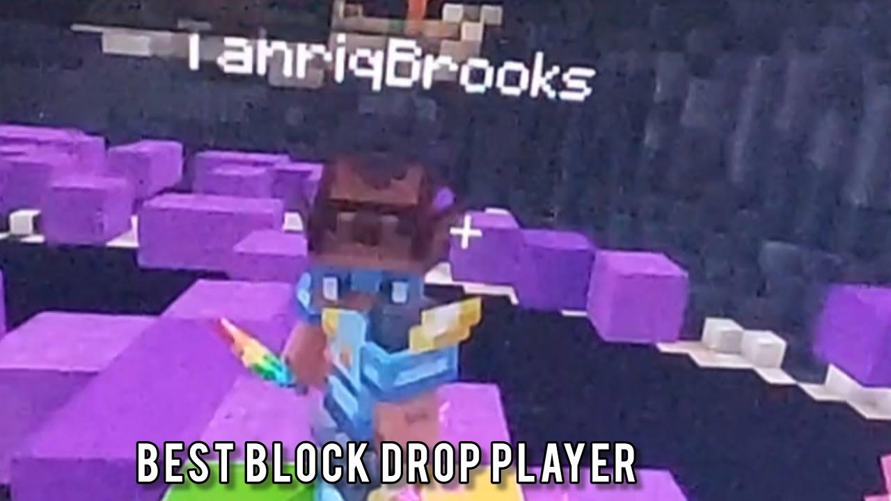 I beat the world's BEST block drop player! (The Hive) - YouTube