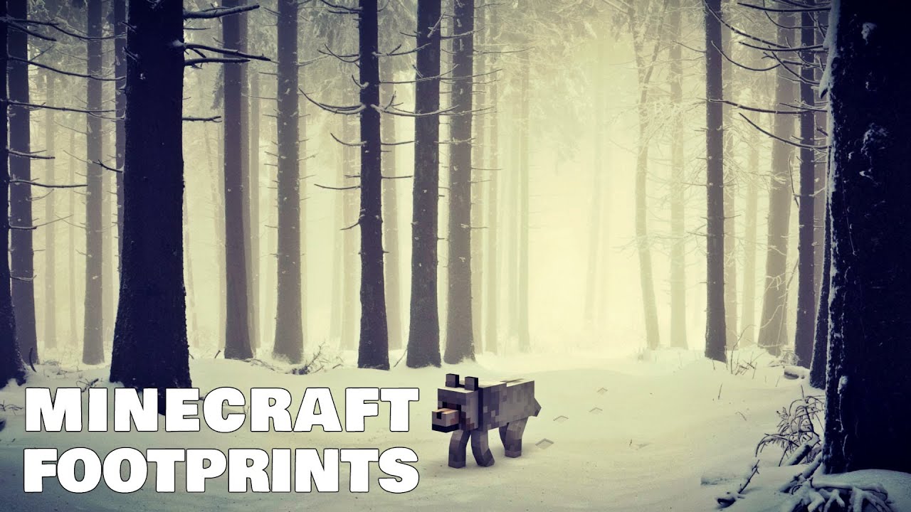 Minecraft Commands: Footprints in Vanilla Minecraft | 1.8 - YouTube