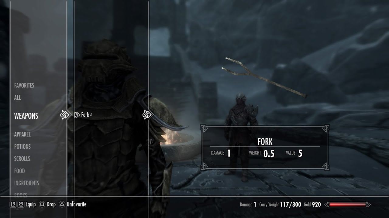 Skyrim: fork only - part 1 the beginning - YouTube