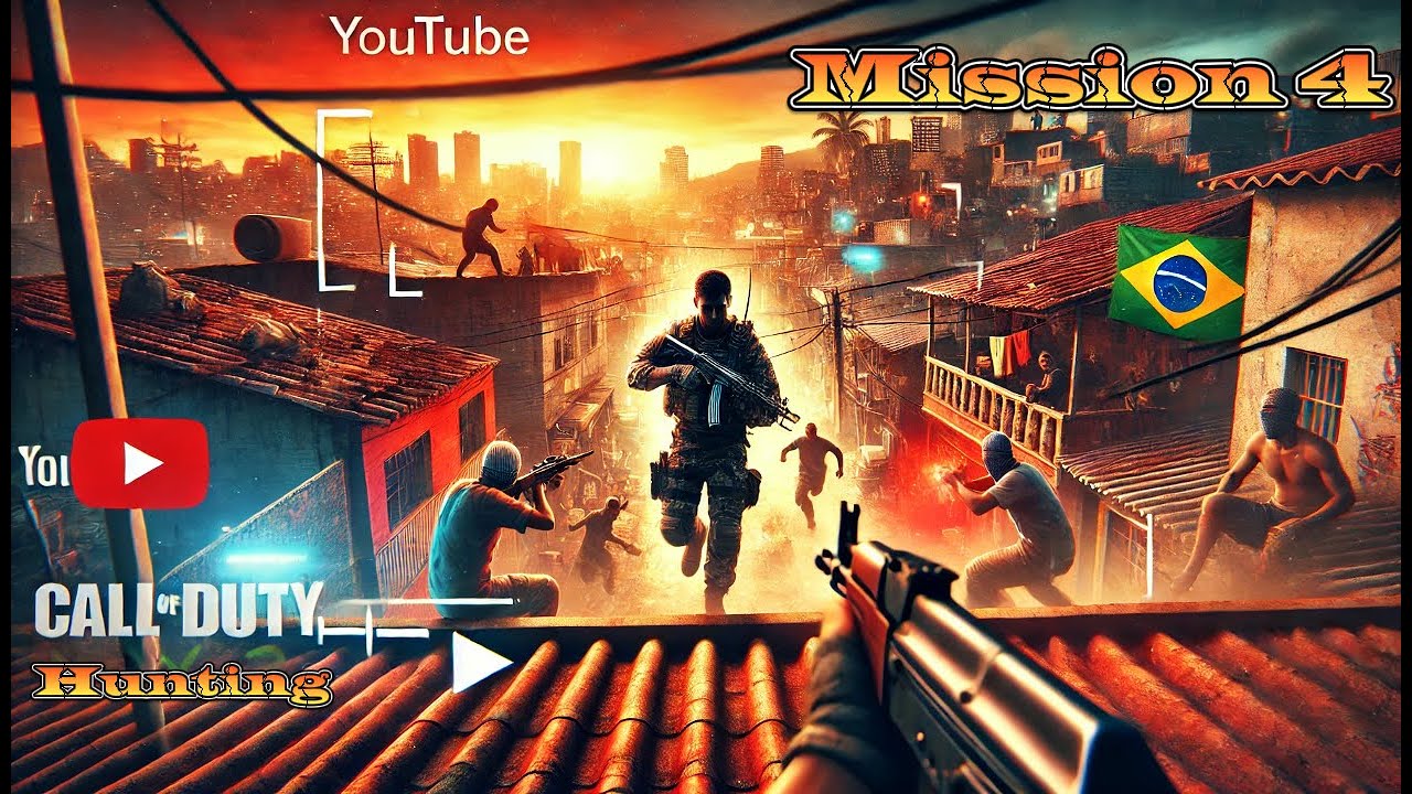 Brazilian Favelas on Fire in Call of Duty MW2 The Most Epic Shootouts ...