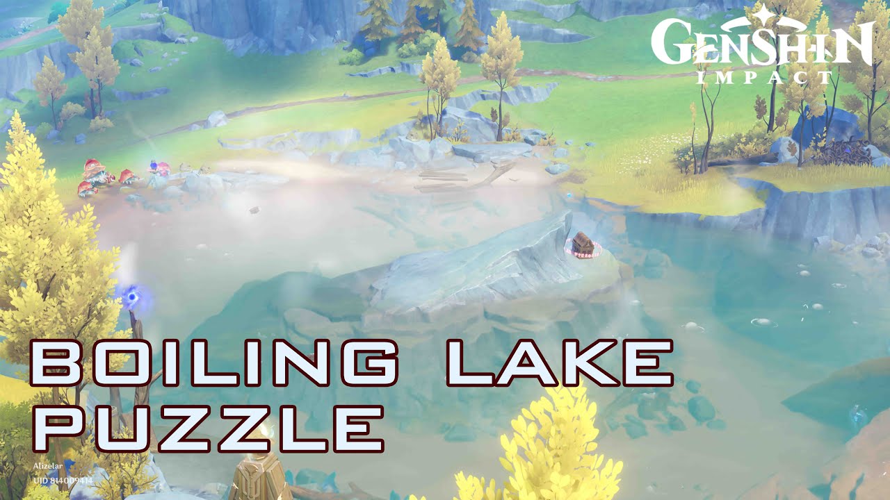 Genshin Impact I Boiling Lake Puzzle in Beryl Region - YouTube