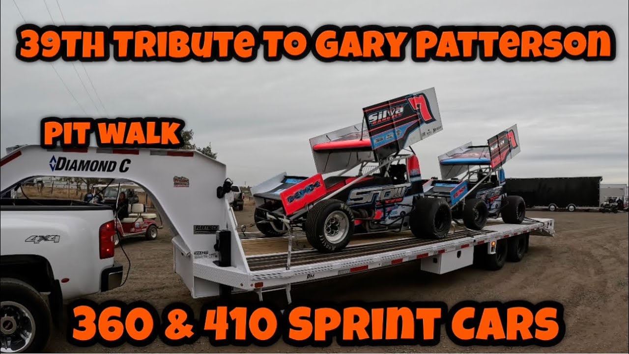 Tribute To THE PREACHER (GP) GARY PATTERSON 360 & 410 Sprint Cars At ...