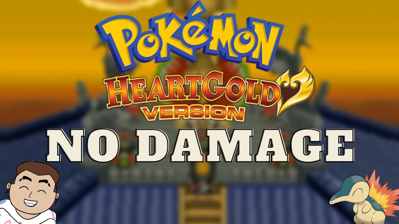 Can You Beat Pokemon HeartGold Without Taking Damage? - YouTube