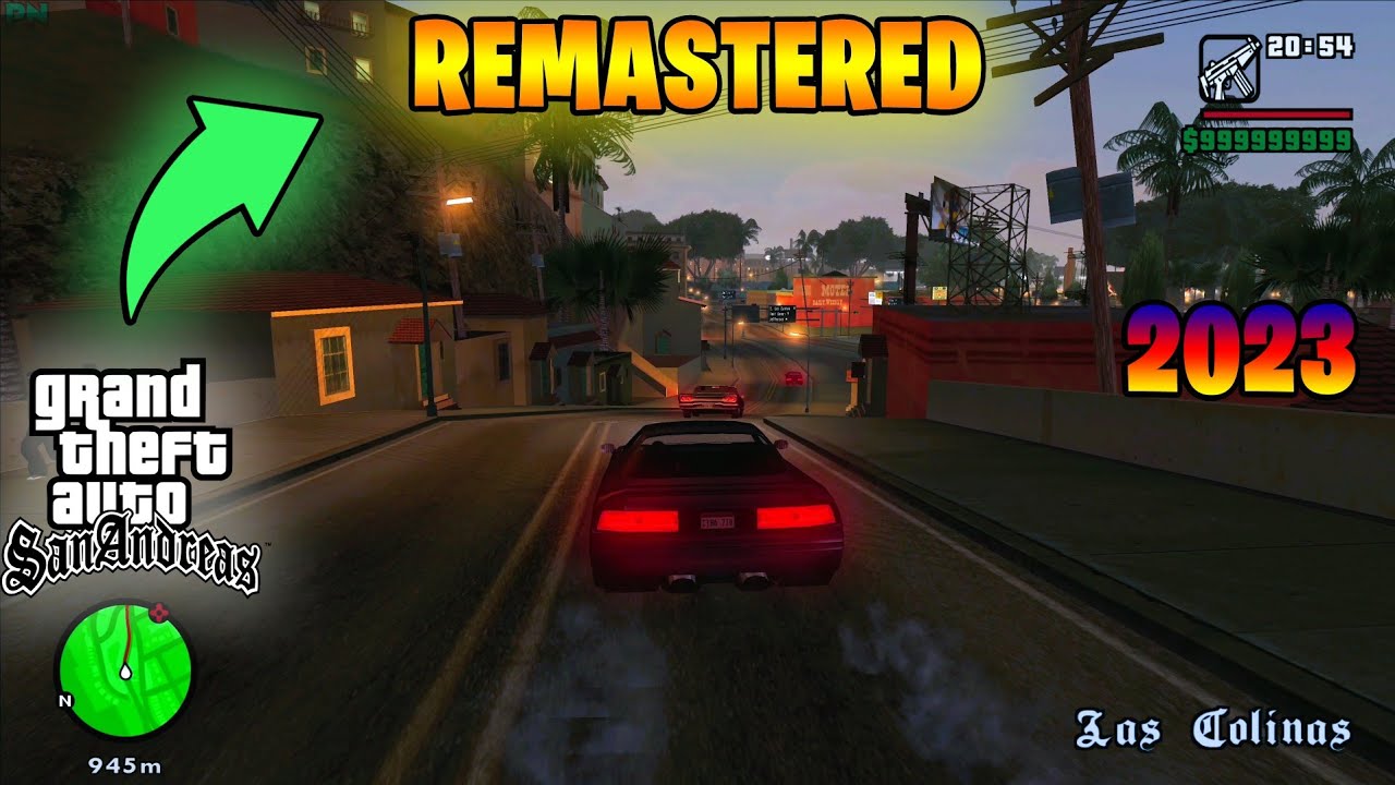 GTA San Andreas Remastered Remake Gameplay Using Mods #gta #gtasa - YouTube