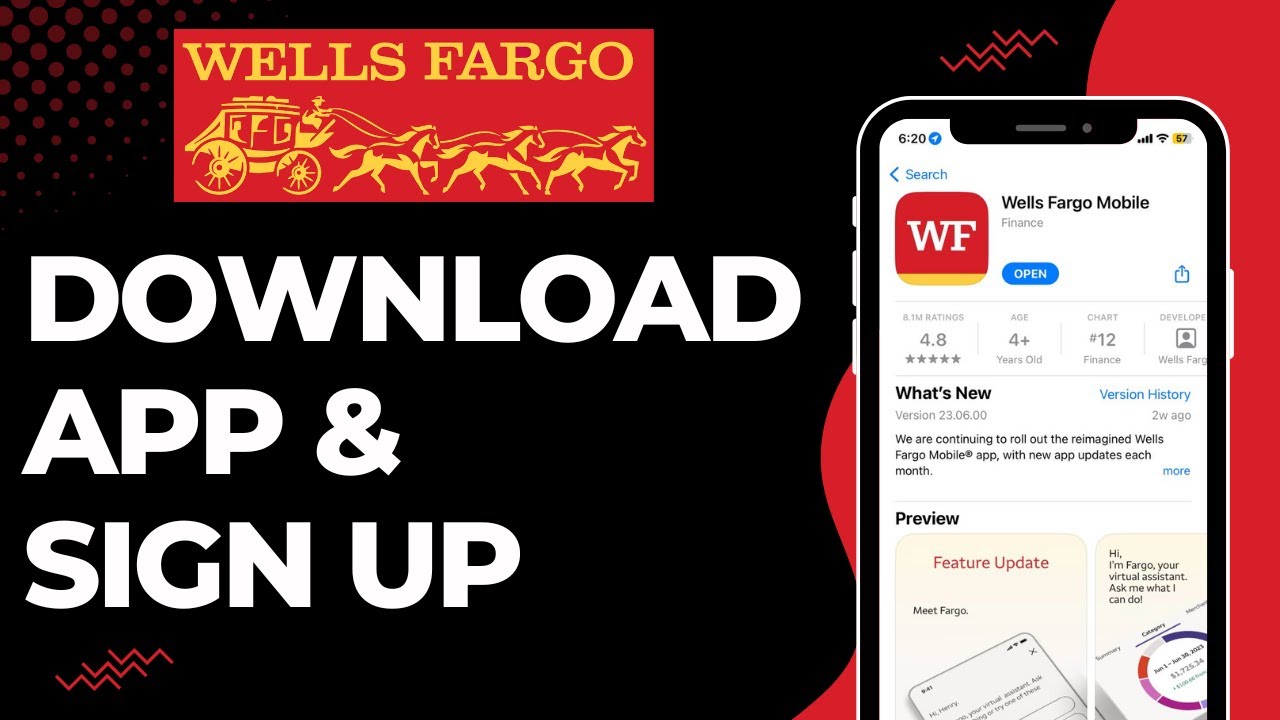 How to Download Wells Fargo App & Sign In | 2023 - YouTube