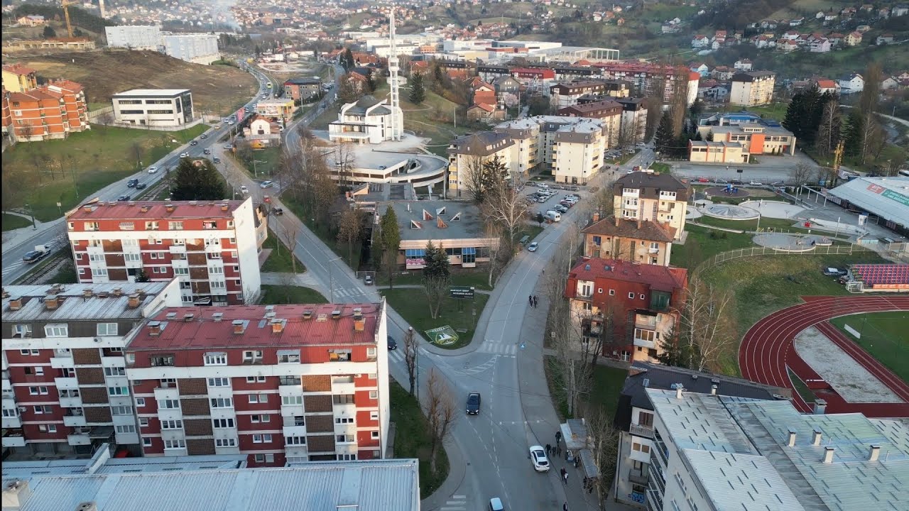 Vogošća iz zraka 4k 23.03.23 🙋🏻‍♂️🇧🇦 - YouTube