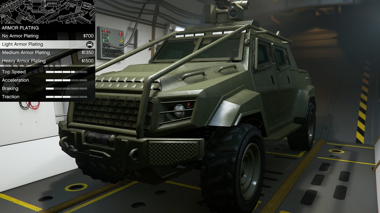 GTA 5 - Past DLC Vehicle Customization - HVY Insurgent Pickup Custom ...