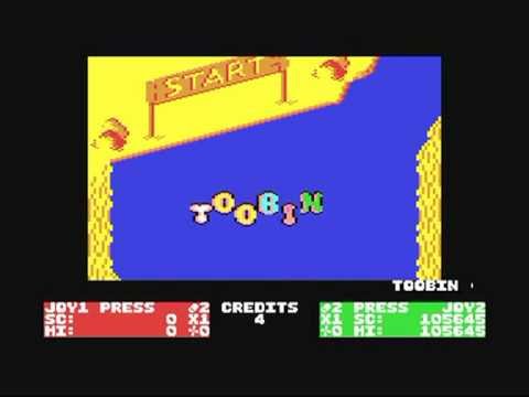 Commodore 64: 'Toobin' game ending by Domark - YouTube