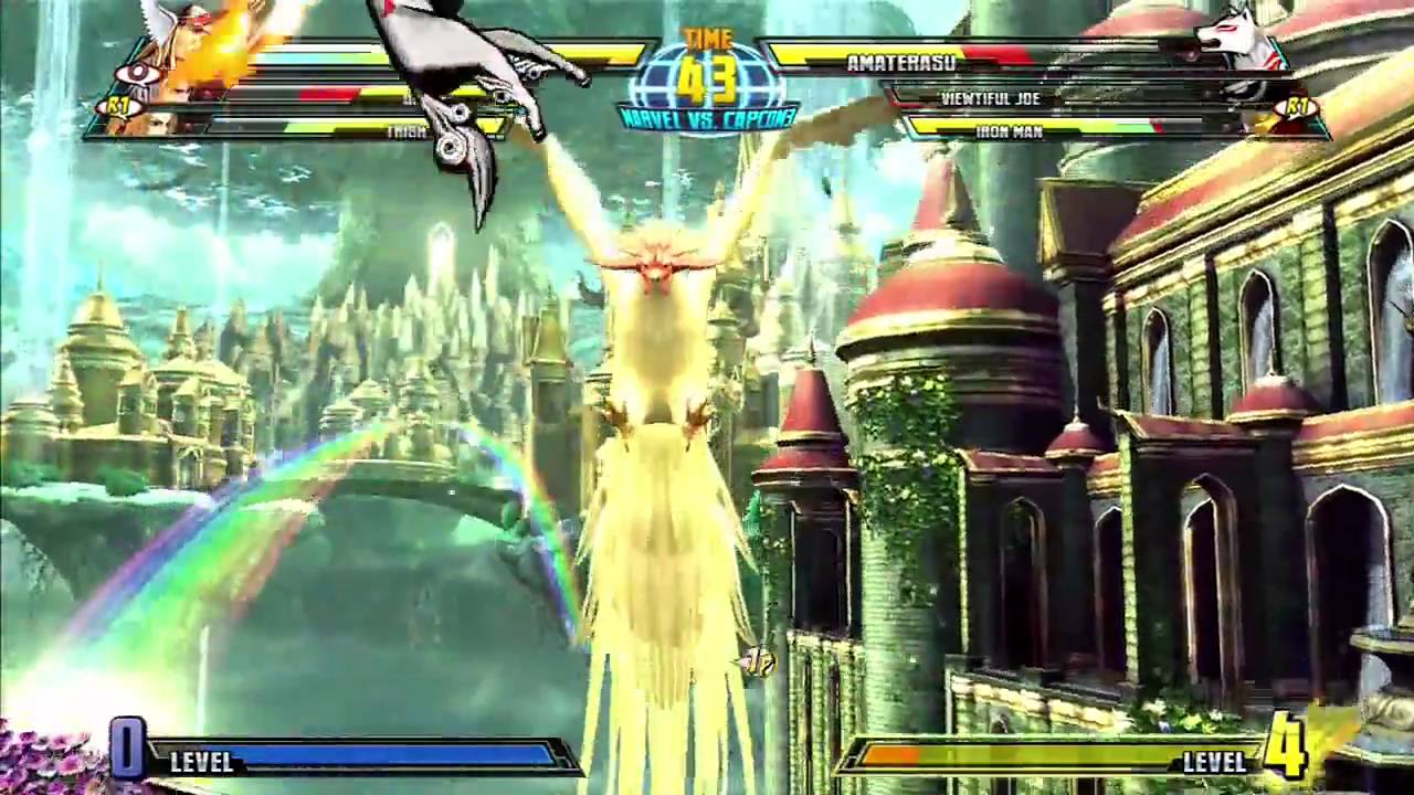Marvel Vs. Capcom 3 Gameplay Trailer - Amaterasu vs. Dante - YouTube