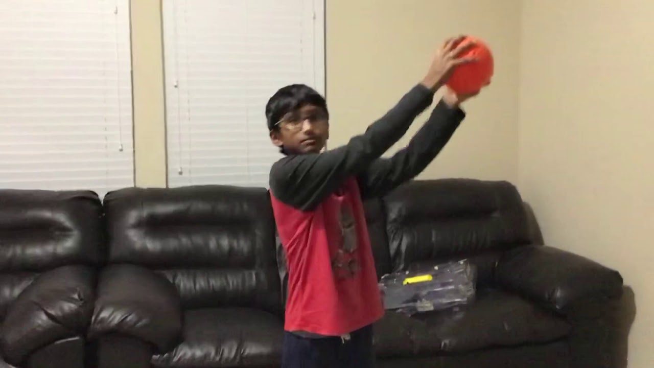Mini hoop trick shots! - YouTube