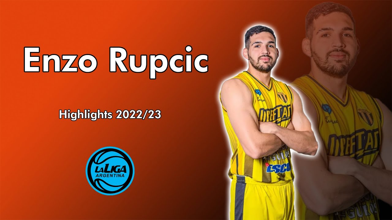 Enzo Rupcic Highlights 2022/23 || Club Libertad de Sunchales - Liga ...