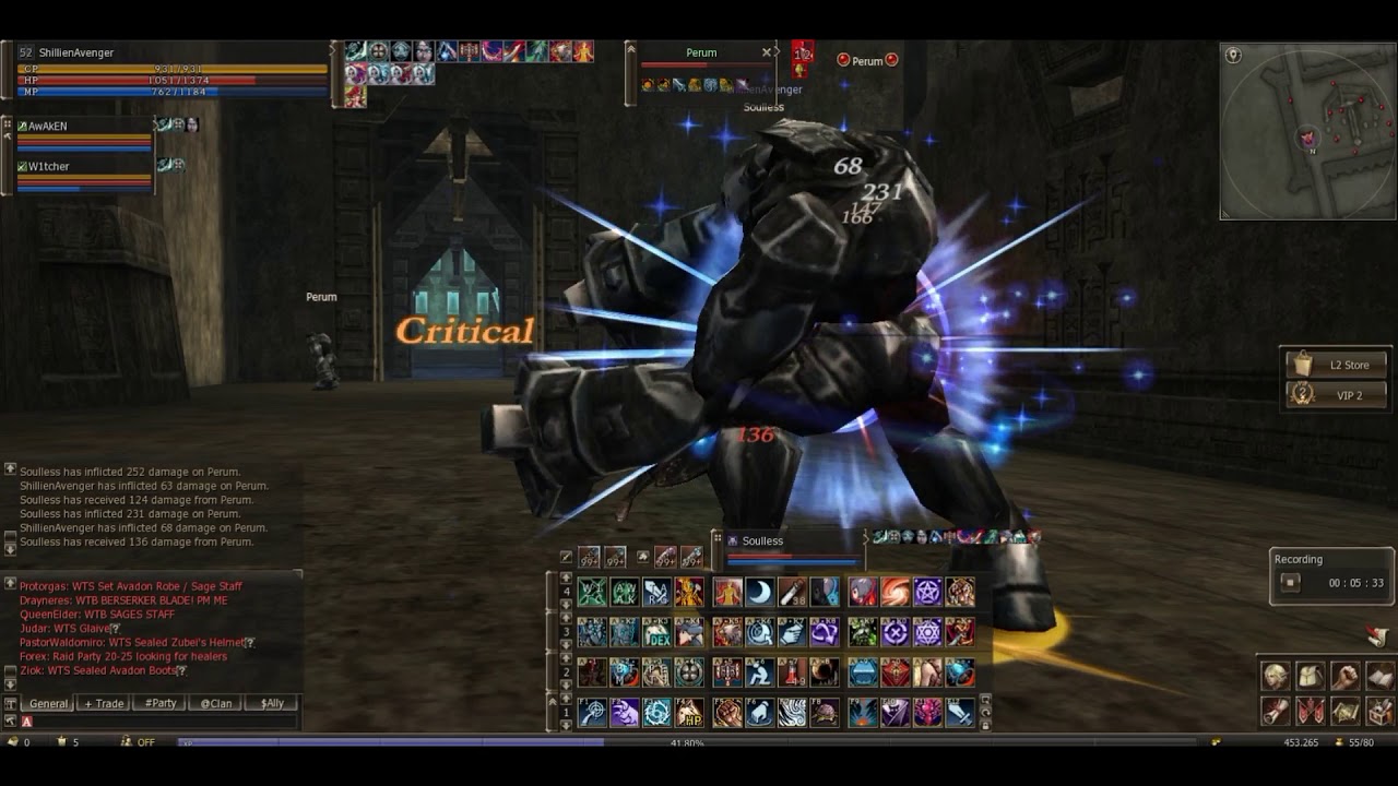 L2classic Talking Island NA - Phantom Summoner PVE 1: Cruma 2 ...