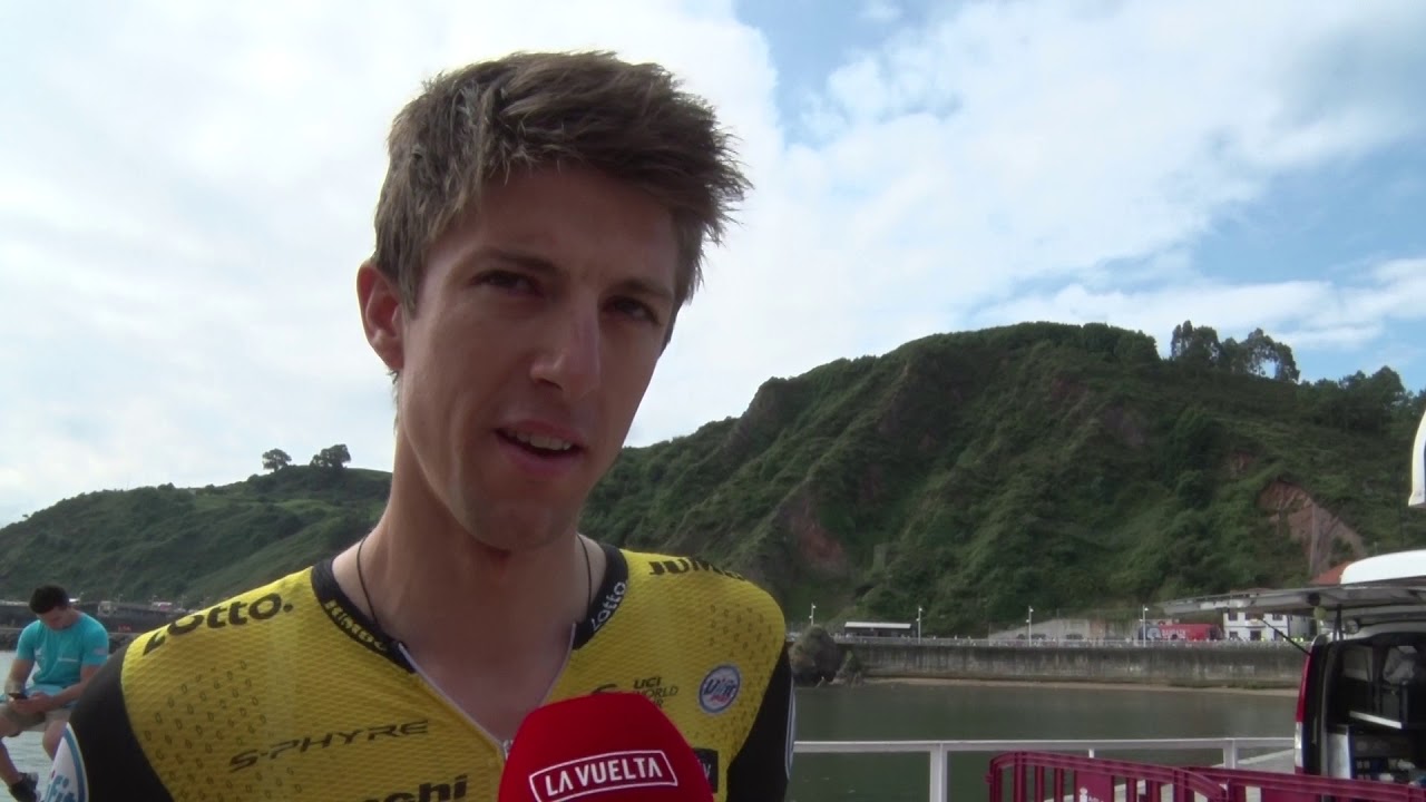 George Bennett - interview at the start - stage 13 - Vuelta a España ...